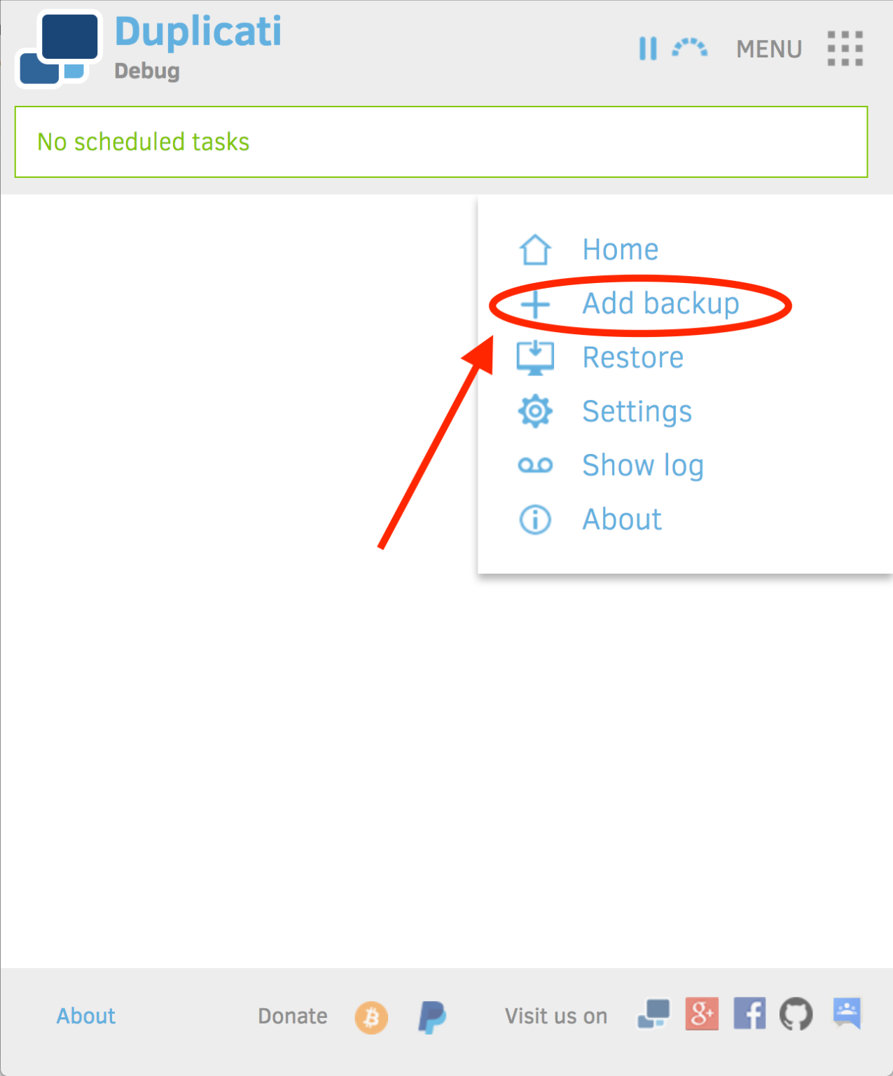 بک آپ گیری روی فضای ابری با نرم‌افزار Duplicati - فضای ابری پشتیبان